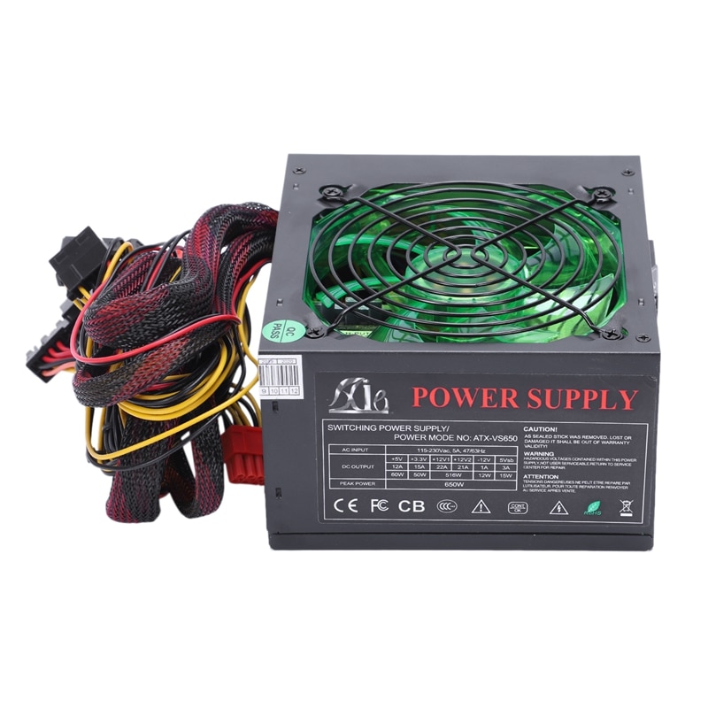 170-260V Max 600W Voeding Psu 12Cm Pfc Stille Vent... – Grandado