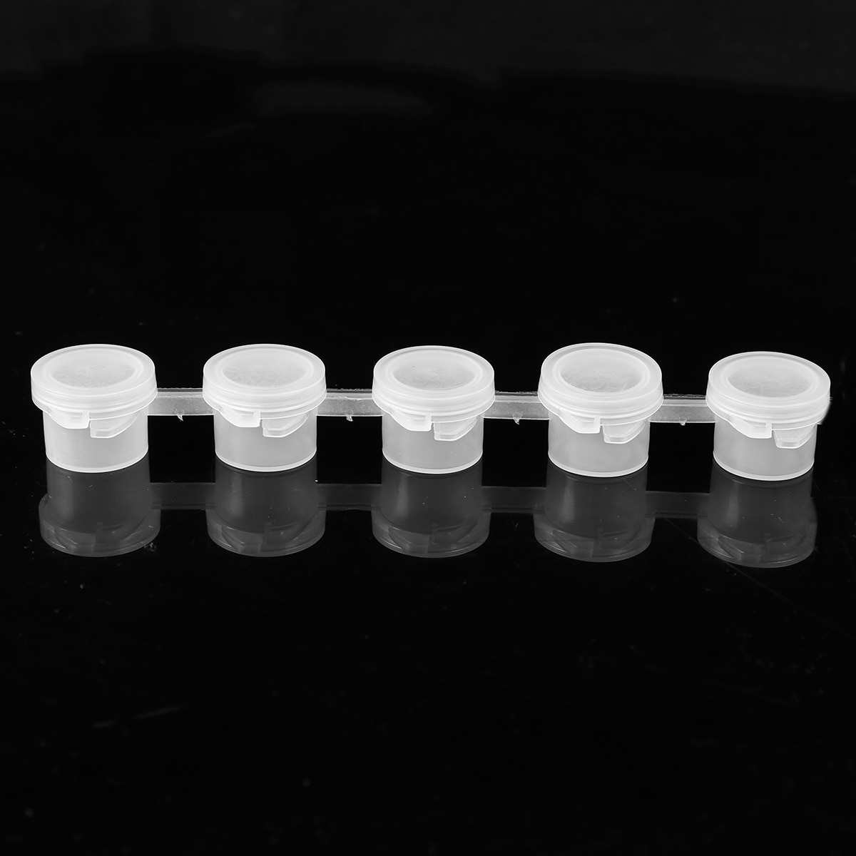 30 Strips Mini Empty Paint Pot Pod Strips Arts and... – Grandado