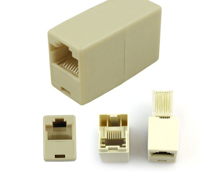 10pcs RJ45 CAT5 Coupler Plug Network LAN Cable Ext... – Vicedeal