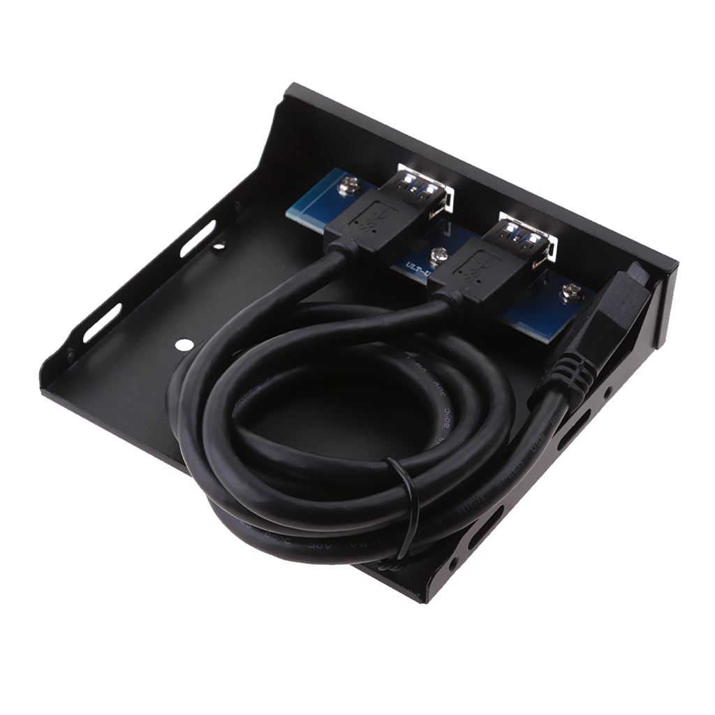 2-Port USB 3.0 Front Panel 3.5" Expansion Bay... – Grandado