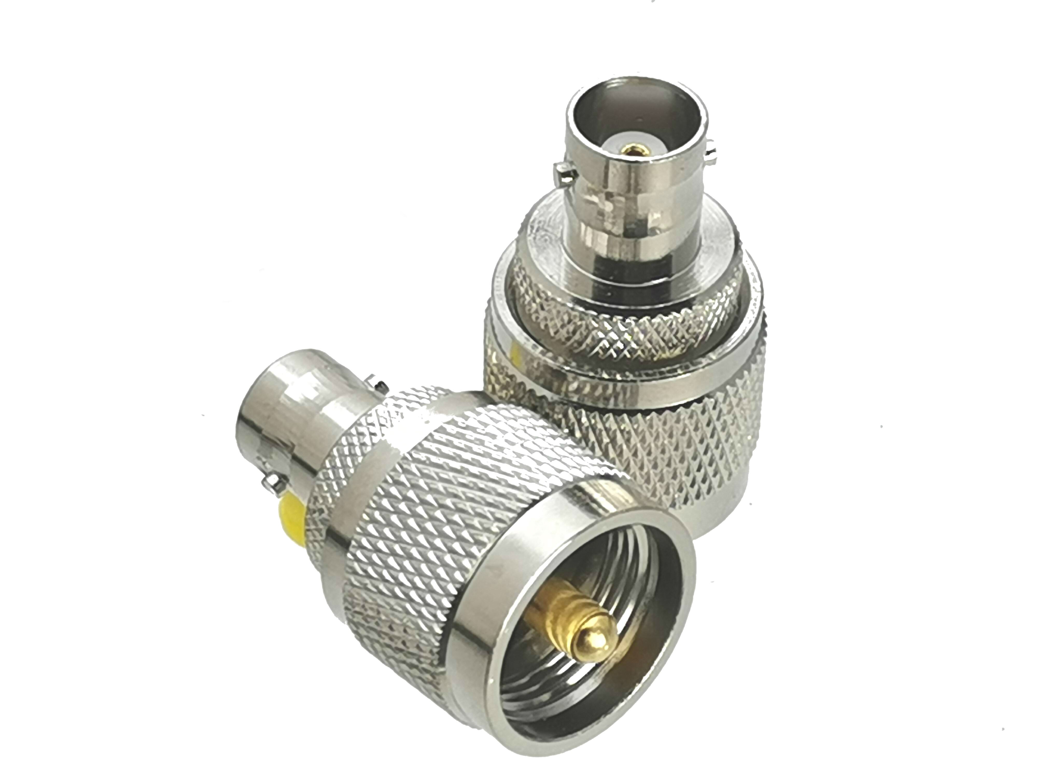 Conector adaptador Coaxial UHF SO239 PL259 a BNC, ... – Grandado