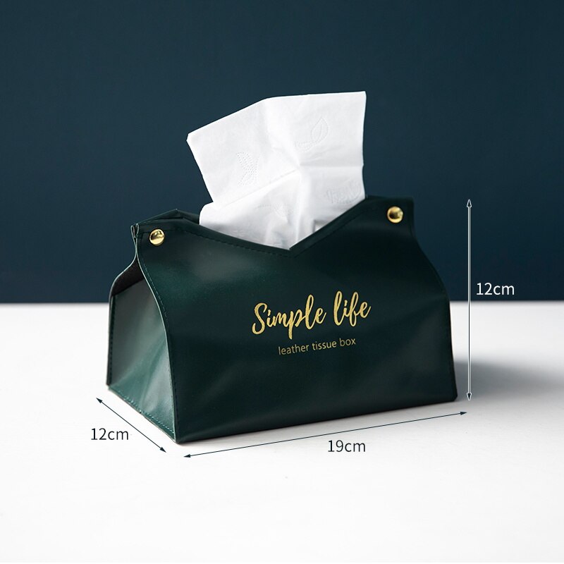 Nordic Style Leather Tissue Box Car-carrying Livin... – Vicedeal