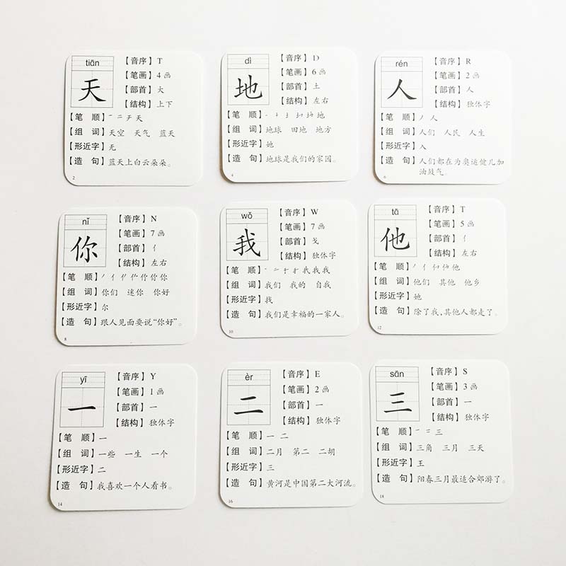 297Basic Chinese Characters/Box Big Flash Cards 1A... – Grandado