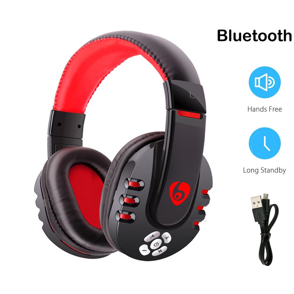 V8-1 Headphones V4.2 Bluetooth-compatible Gaming H... – Vicedeal