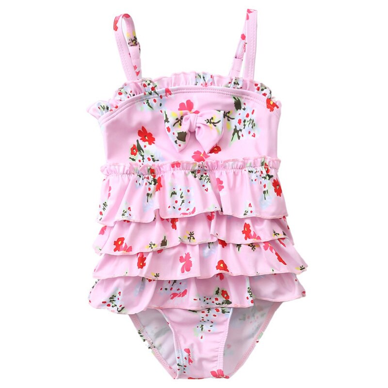 Cute Pink One Piece Suit for Swim Baby Toddler Gir... – Vicedeal