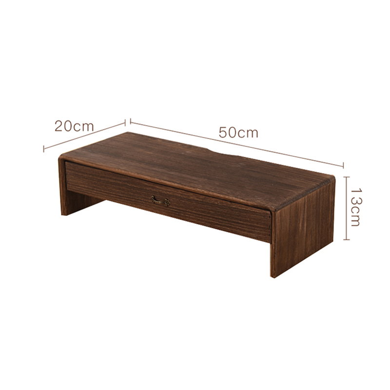 Solid wood desktop organizer tung wood two-piece o... – Grandado