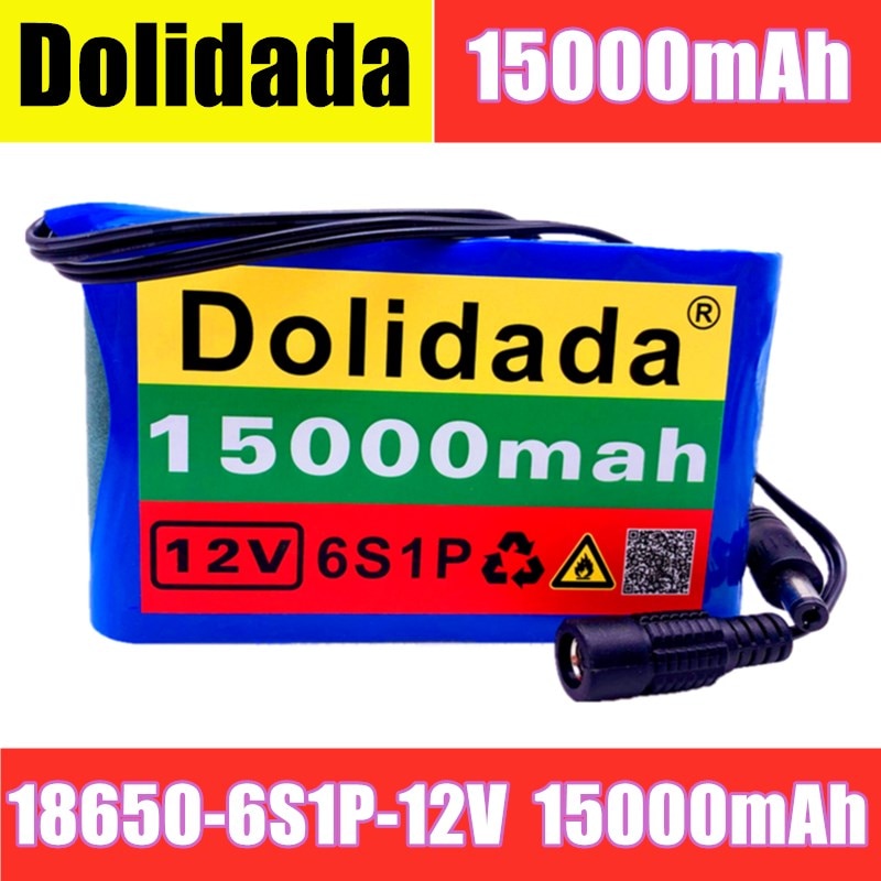 The 12V battery pack 15Ah 18650 Rechargeable Lithi... – Grandado