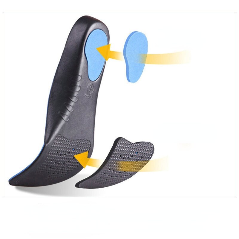 Orthotic High Arch Support Insoles Gel Pad 3D Arch... – Grandado