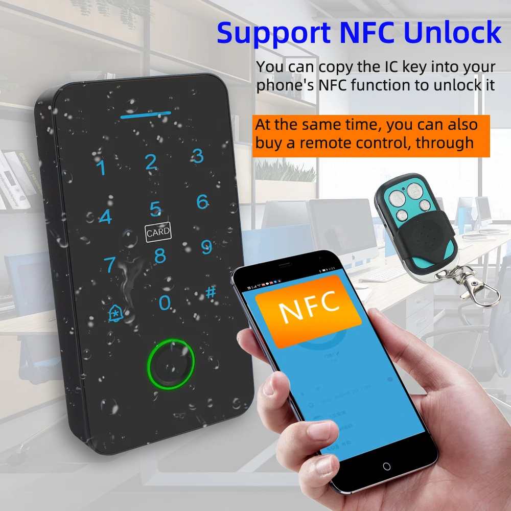 Waterdichte Nfc Bluetooth Tuya App Access Control ... – Vicedeal