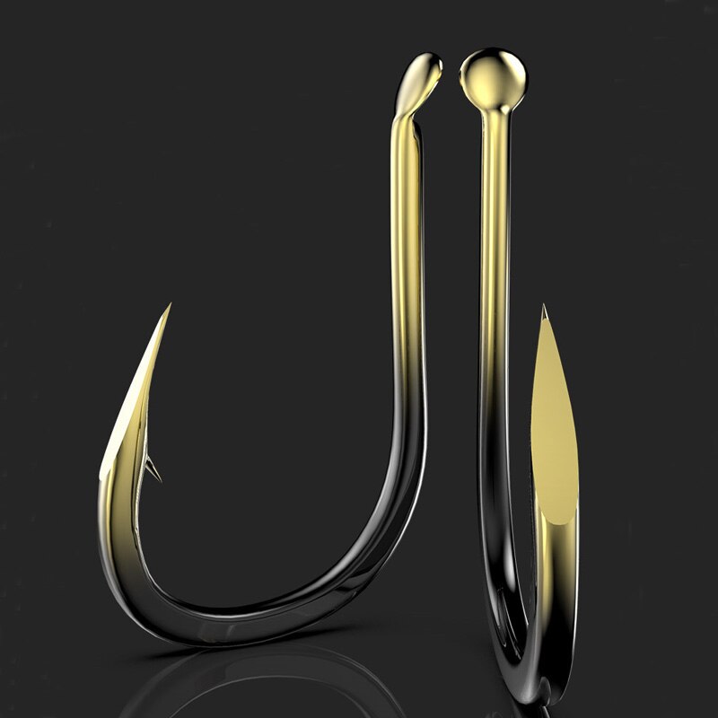 50PCS/Bag Tungsten Alloy Fishing Hook Single Fishh... – Vicedeal