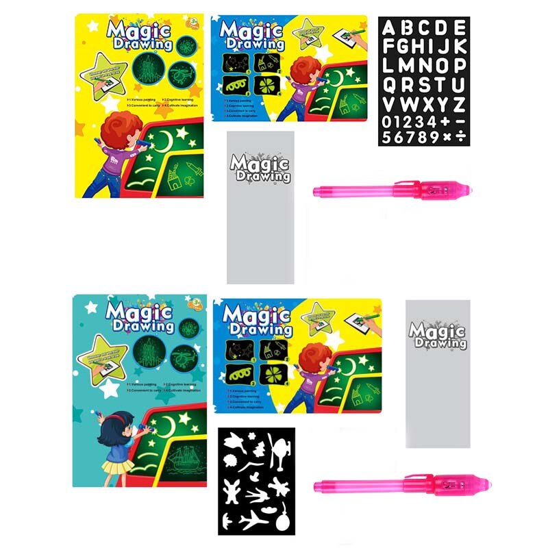 Children's Fluorescent Drawing Board Toys Deve... – Grandado