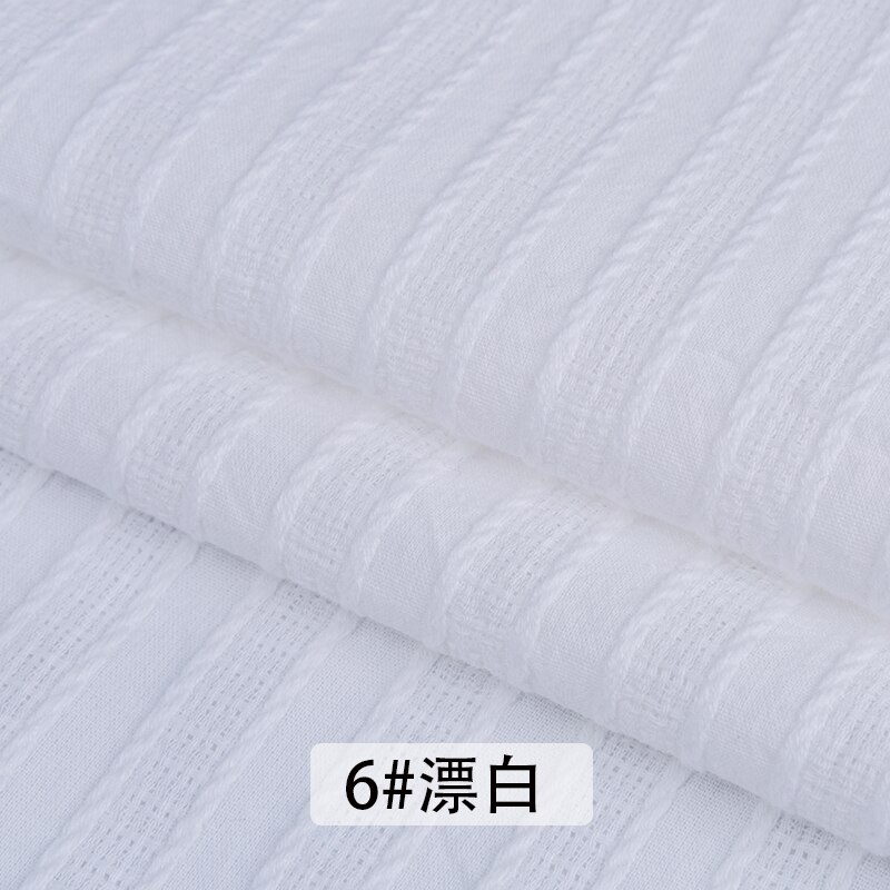 Wide 55'' Cotton Pure Color Jacquard Fabric in Spr... – Vicedeal
