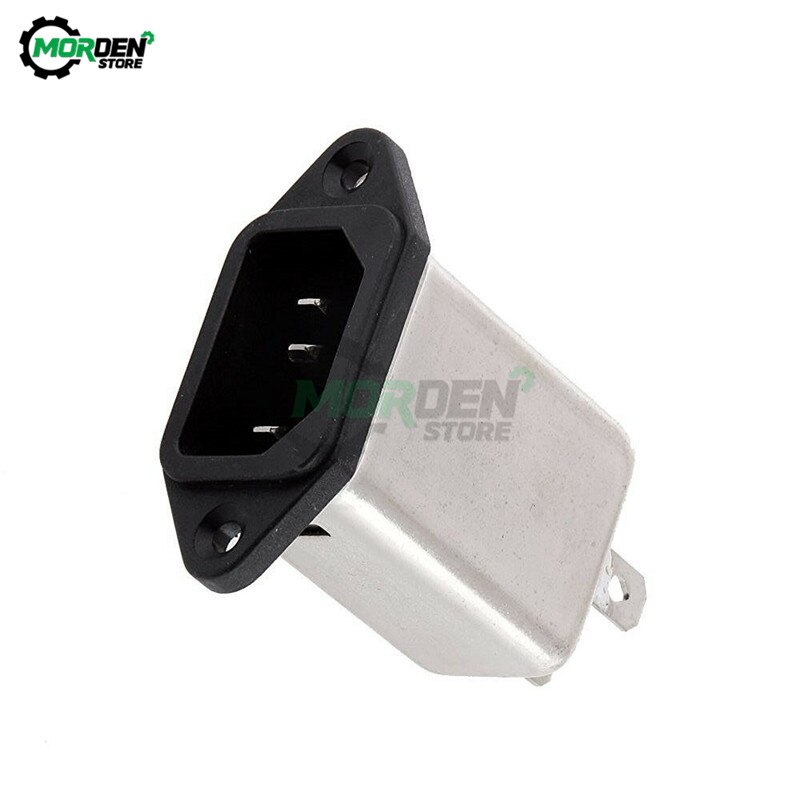 CW1D-10A-T IEC Socket Panel Mount Power Line Power... – Grandado