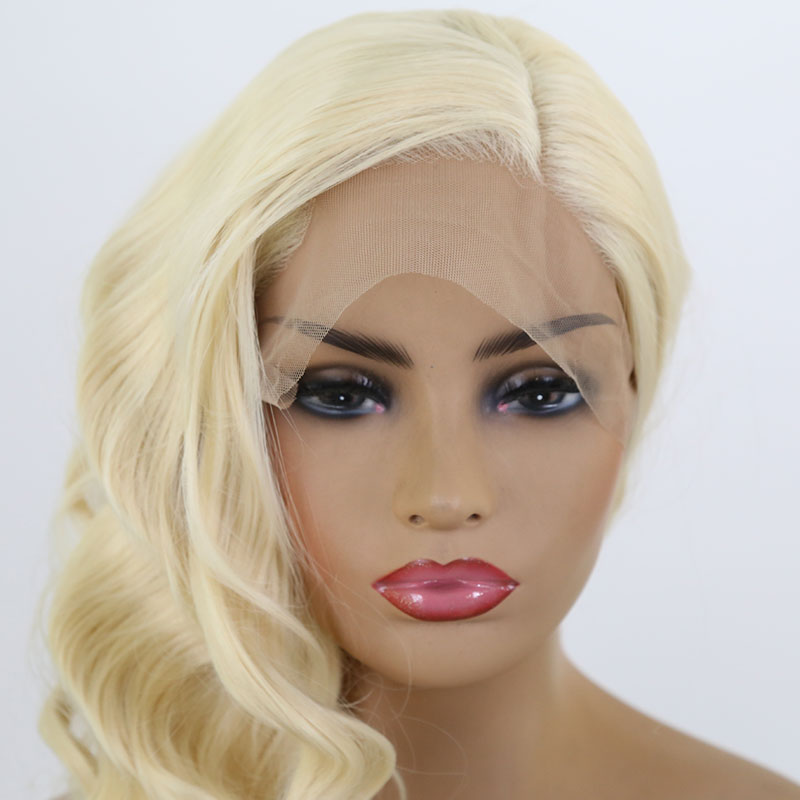 Bombshell Honing Blonde Body Wave Synthetisch Haar... – Vicedeal