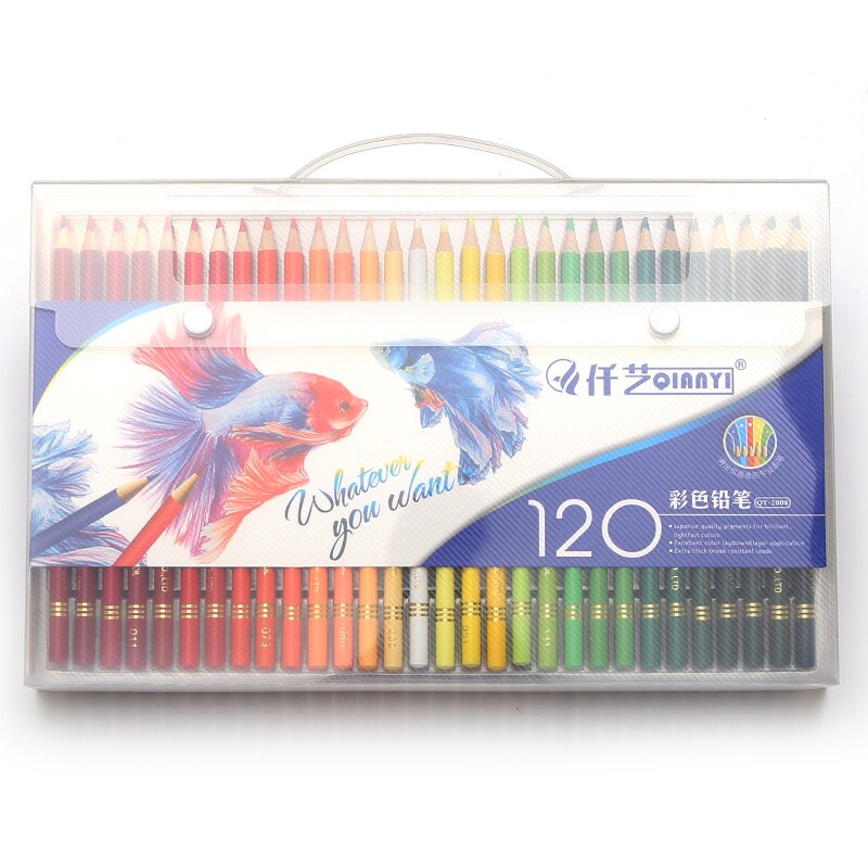 Colored Pencils 120/150/180 Color Soft Oil Color P... – Vicedeal