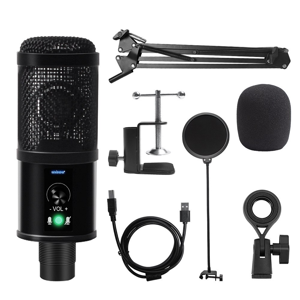 Desk Usb Microphone For Computer 192Khz/24Bit Cond... – Vicedeal