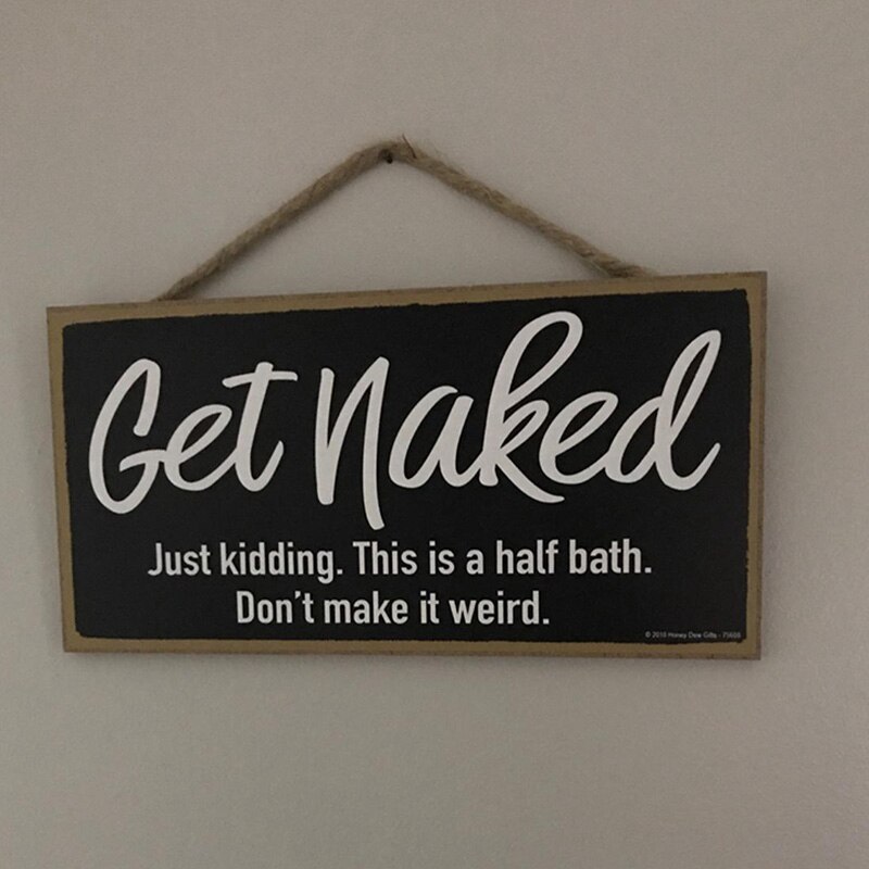 Funny Sign, 5 Inch By 10 Inch Hanging Wall Art, De... – Vicedeal