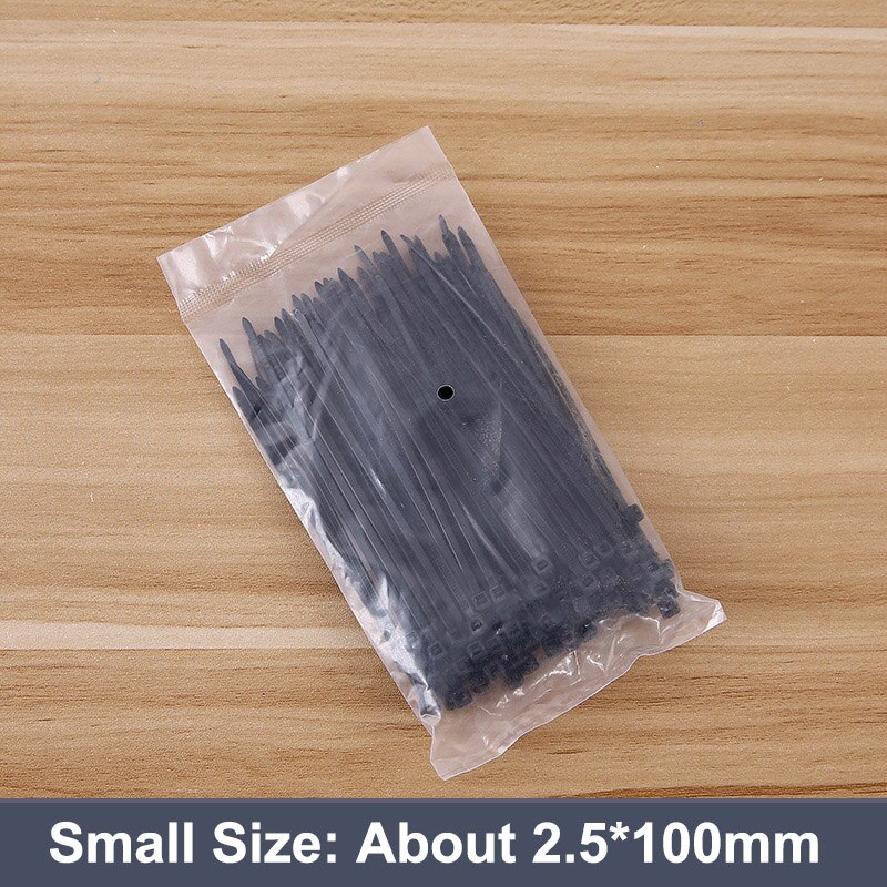 100pcs Reusable Nylon Plastic Cable Ties Wire Zip ... – Vicedeal