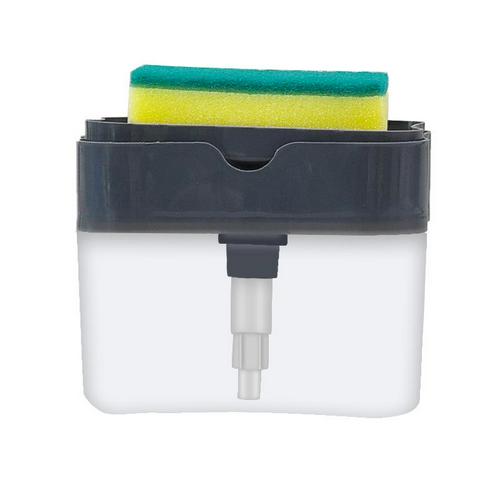 2-in-1 Sponge Box With Soap Dispenser Double Layer... – Grandado