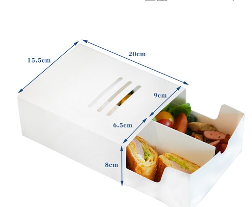 Disposable simple meal light food packaging box do... – Vicedeal