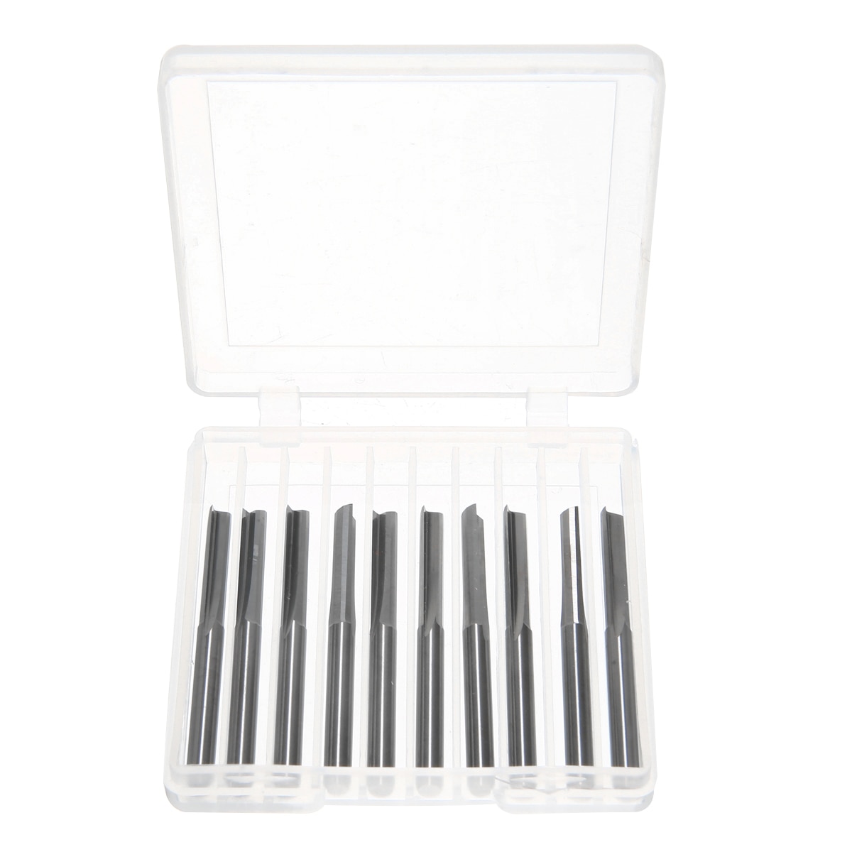 10Pcs Tungsten Staal Cnc Frezen 2 Fluit Straight S... – Vicedeal