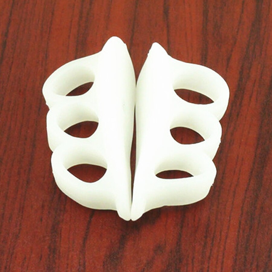 2Pcs Siliconen Gel Teen Finger Separator Voeten Ca... – Vicedeal