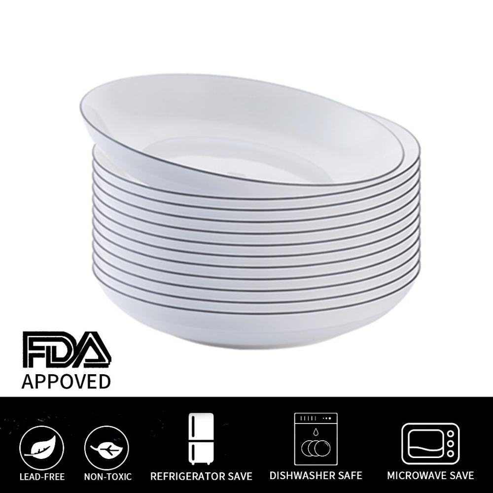 YOLFIE Minimalist Dinner Ceramic Plate Unique Dinn... – Grandado