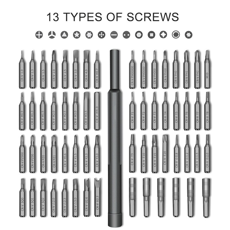Xiaomi 63 In 1 Screwdriver Set Precision Magnetic ... – Grandado