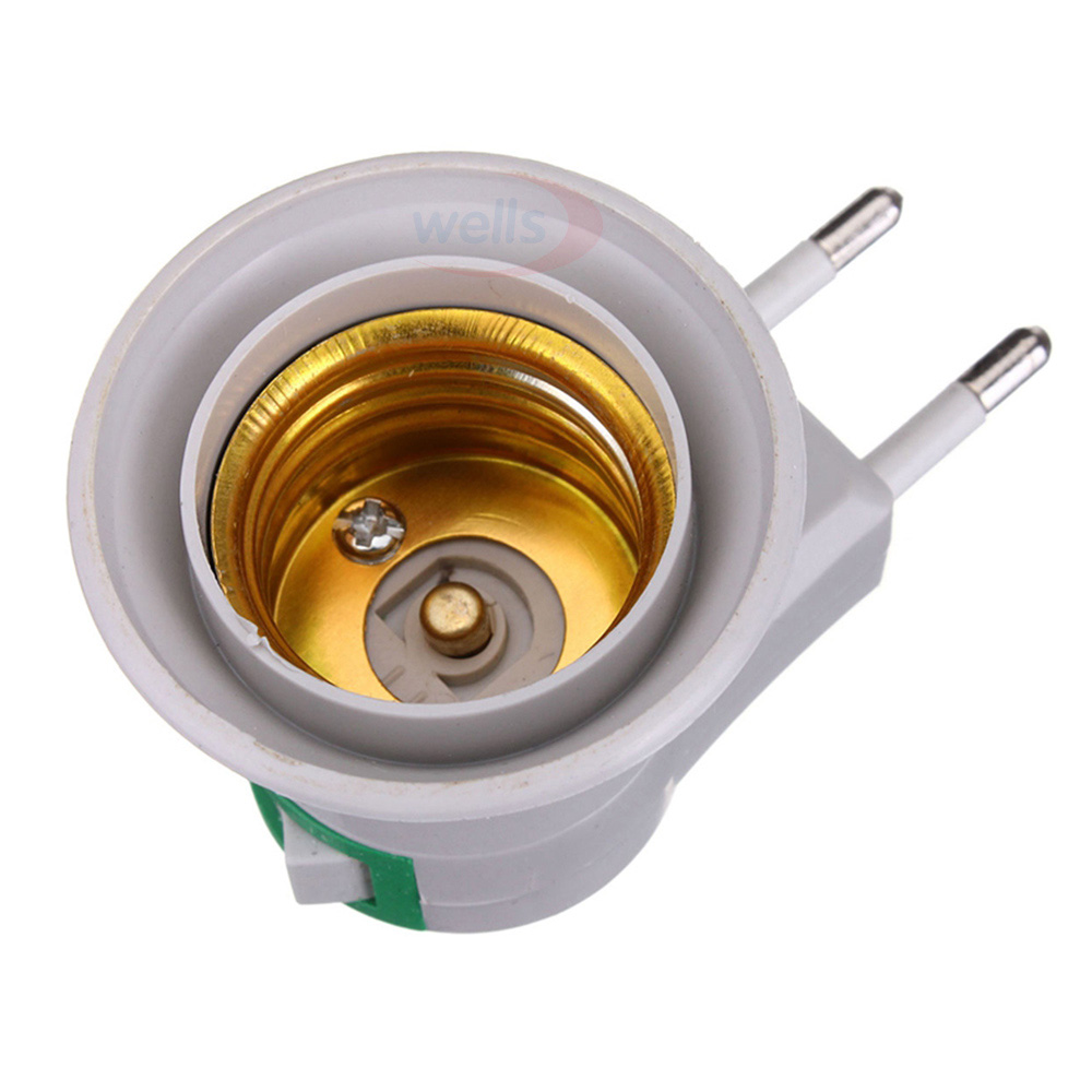 Bulb Lamp Eu Type Plug Adapter E27 Led Light Man S... – Vicedeal