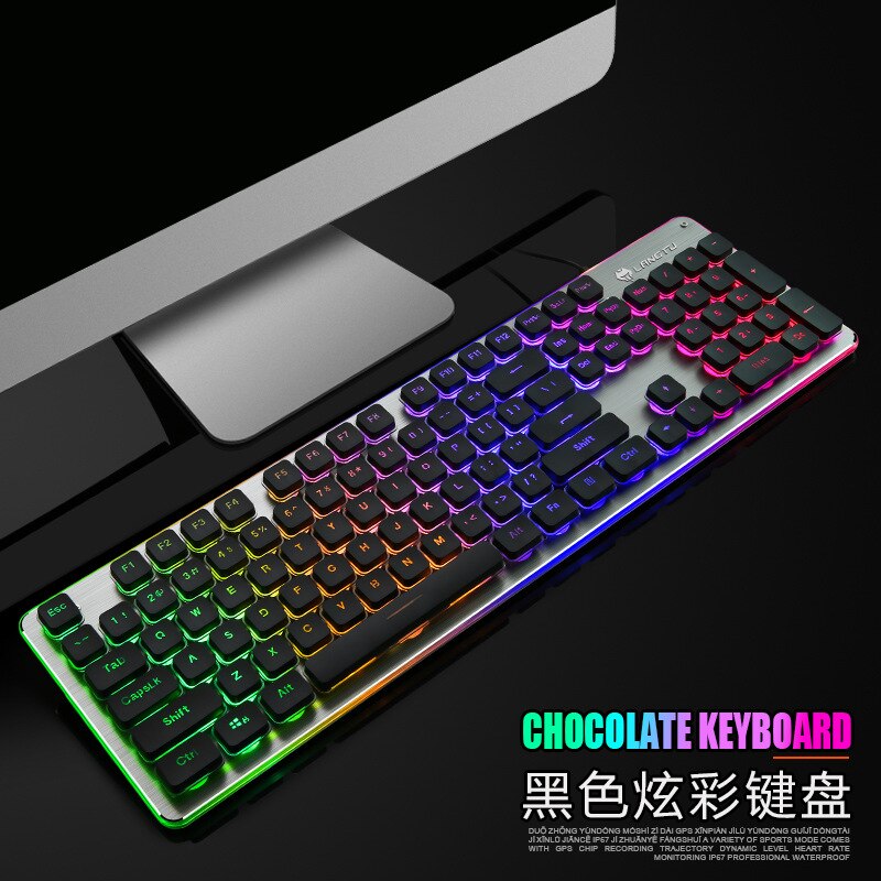 The Way the Wolf Mechanical Keyboard USB Wired Gam... – Grandado