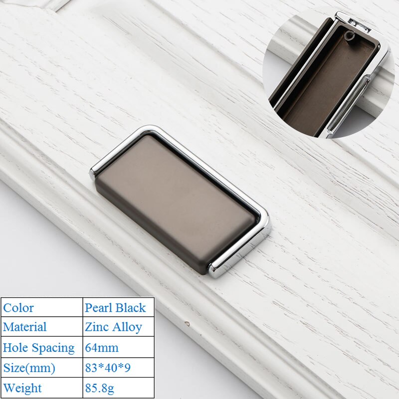 Modern Simple Drawer Wardrobe Door Handle Simple E... – Vicedeal