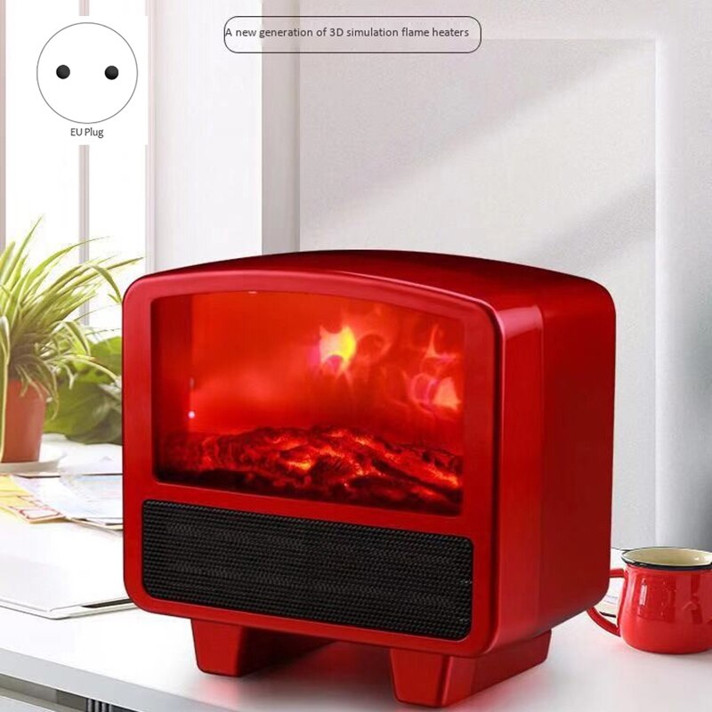 Mini Elektrische Flamme Heizung Air Warmer PTC Ker... – Vicedeal