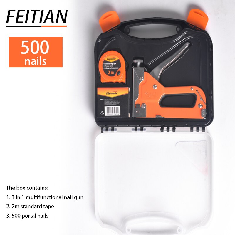 3 in 1 Stapler Nail Gun Staple Gun Nailer Furnitur... – Grandado