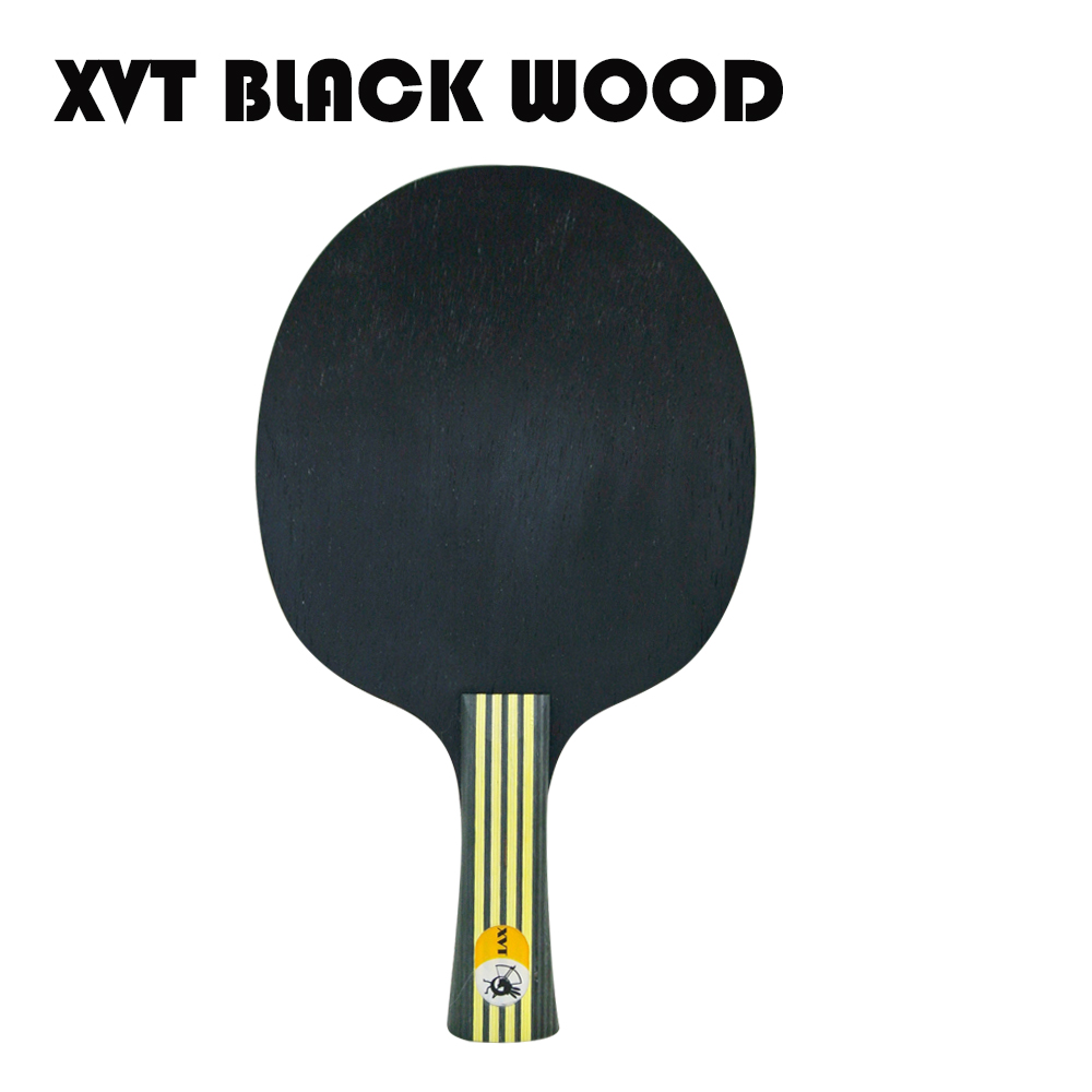 XVT Upgraded BLACK WOOD Table Tennis Blade/ ping p... – Grandado