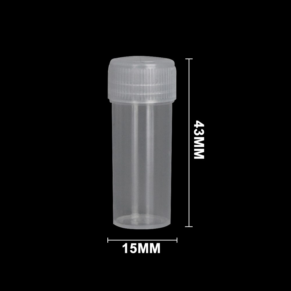 5ml Volume Plastic Sample Bottles Small Storage Co... – Vicedeal