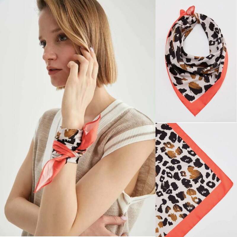 Vrouwen Elegante Sjaal Multi Gekleurde, Bloem Patr... – Grandado