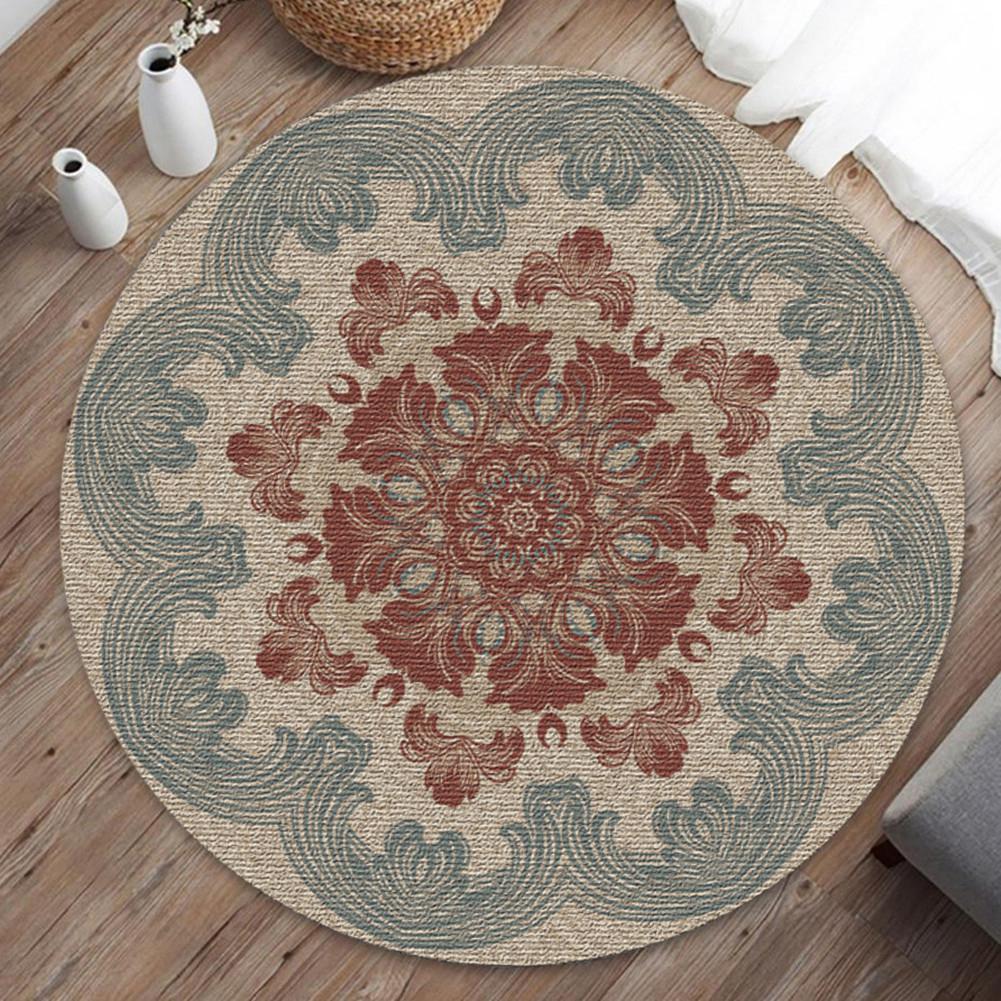 Home Decorative Round Carpet Area Rugs Bedroom Ant... – Grandado