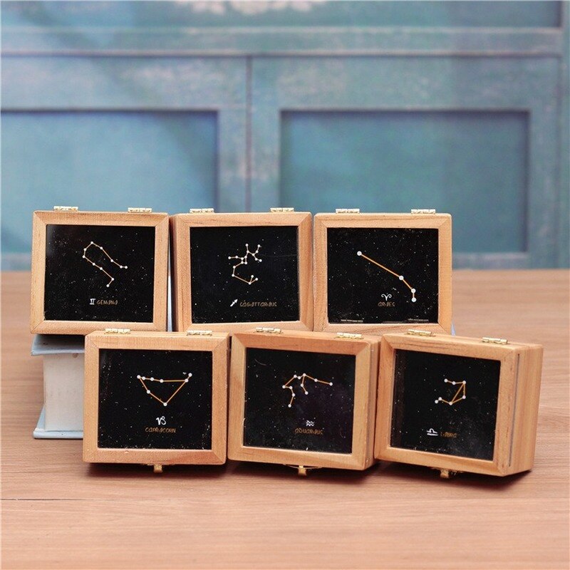 Decorative crafts twelve constellation clockwork m... – Vicedeal