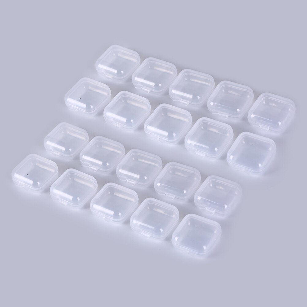 1/10/20/50Pcs Mini Clear Plastic Small Box Earplug... – Vicedeal