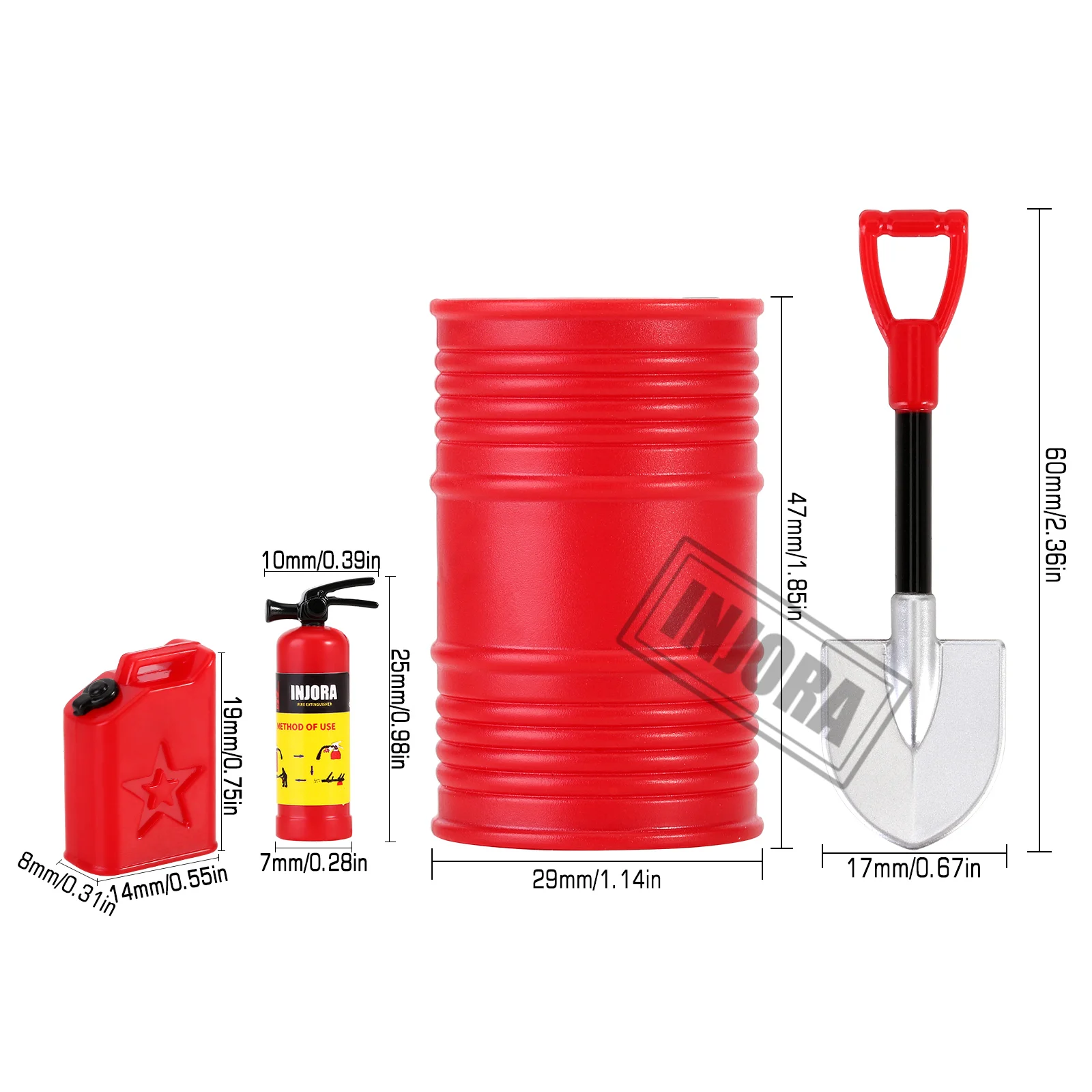 INJORA-extintor de incendios con decoración moldea... – Grandado