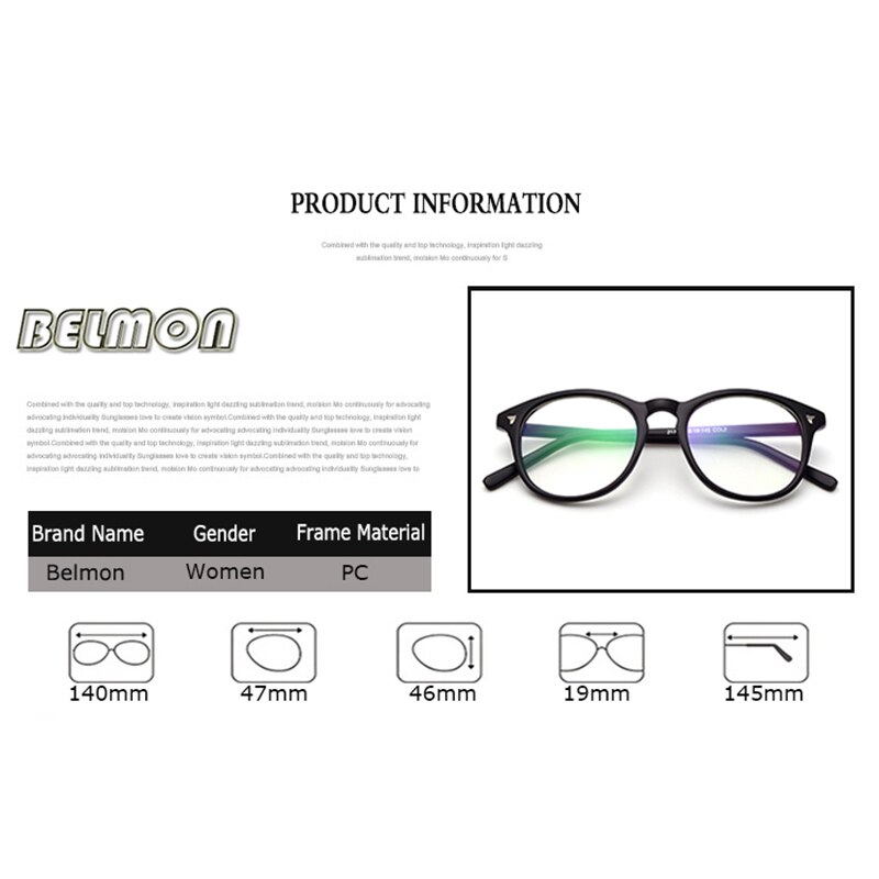Vintage Eyeglasses Frame Women Computer Optical Gl... – Vicedeal