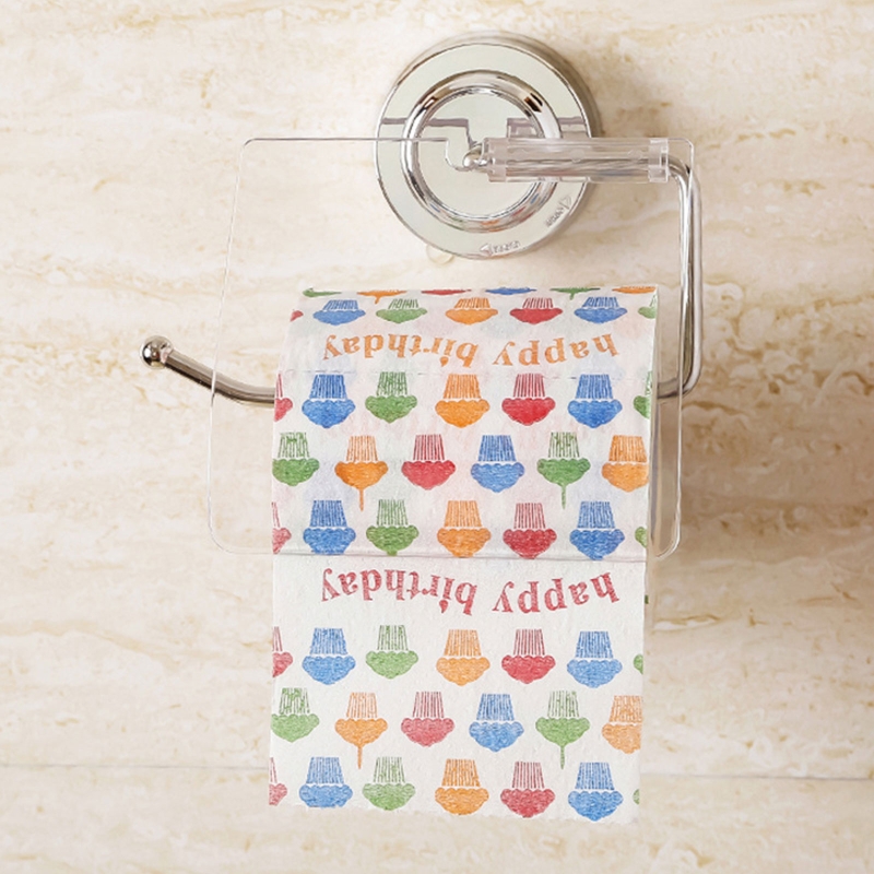 Wall Mounted Suction Cup Toilet Paper Holder Bathr Vicedeal