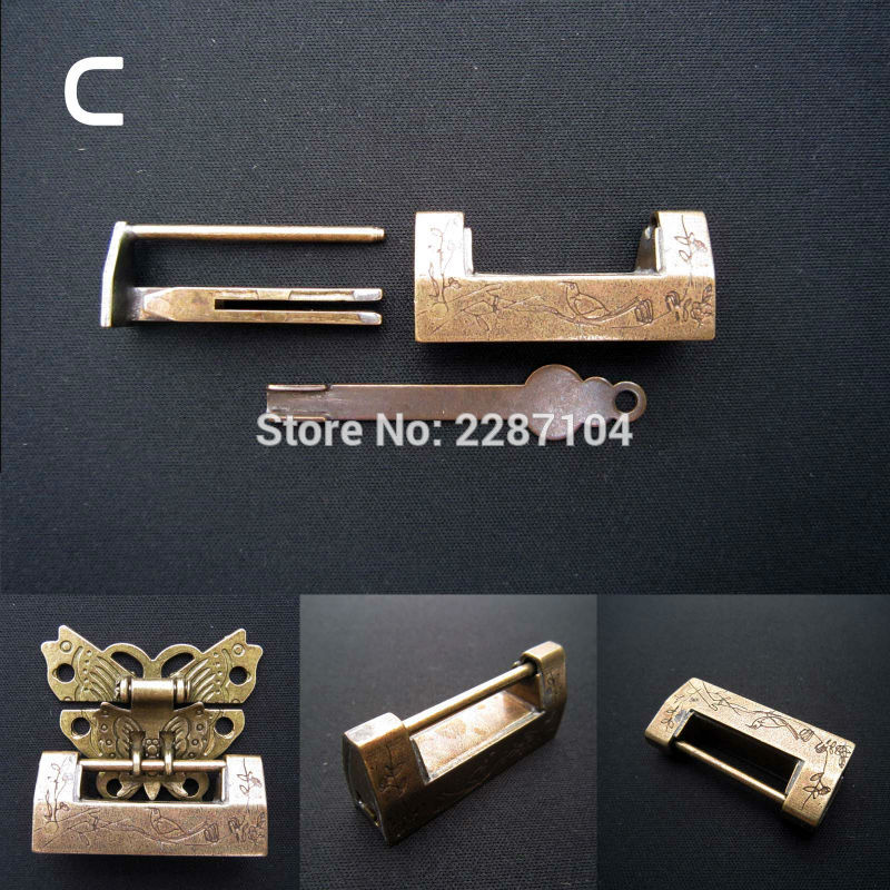 Antique Brass Vintage Chinese Old Look Style Decor... – Vicedeal