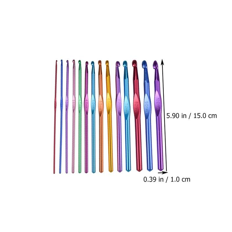 17Pcs Crochet Hooks Kit Knitting Stitch Marker Kni... – Grandado