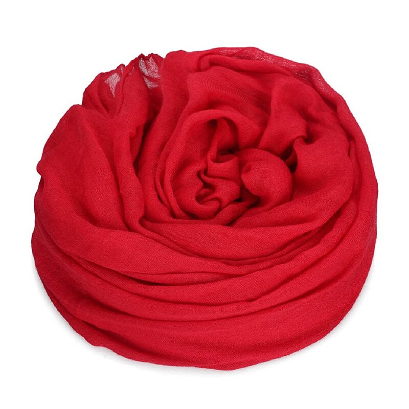 Women's Pure Cotton Oversize Envelope Scarf Shawl ... – Vicedeal