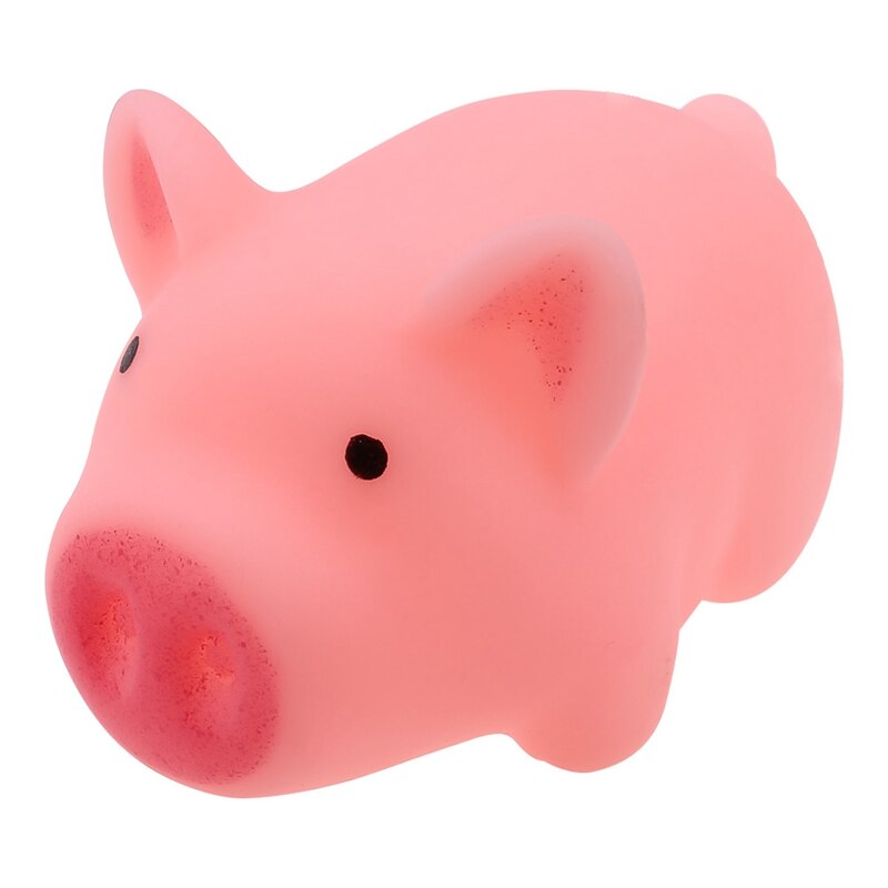 Cute Dog Toys Pink Screaming Rubber Pig Pet Toys S... – Grandado