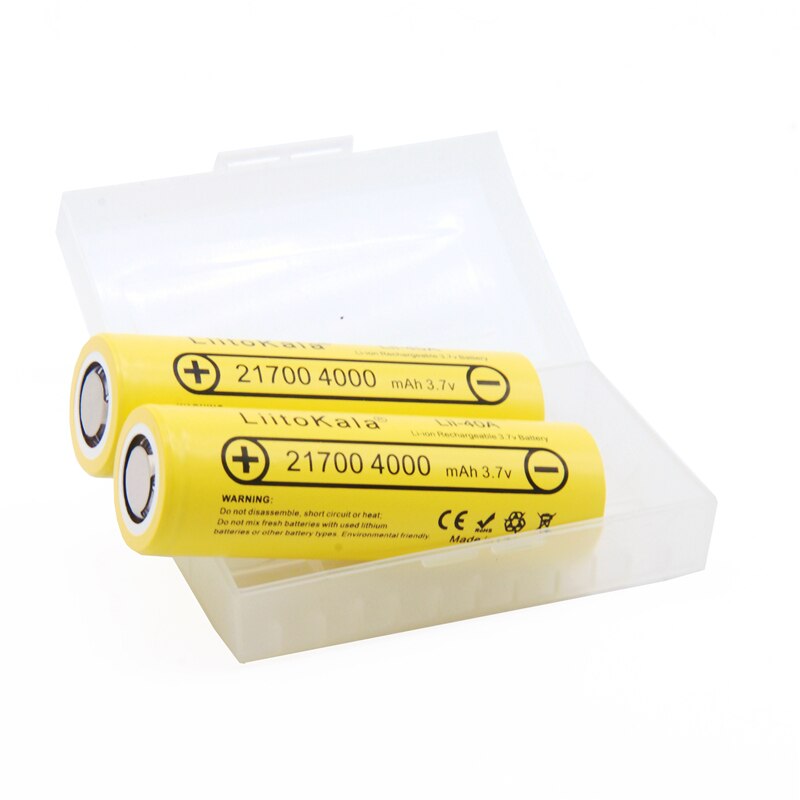 LiitoKala Lii-40A 21700 4000mAh li-ni batterie 3.7... – Grandado