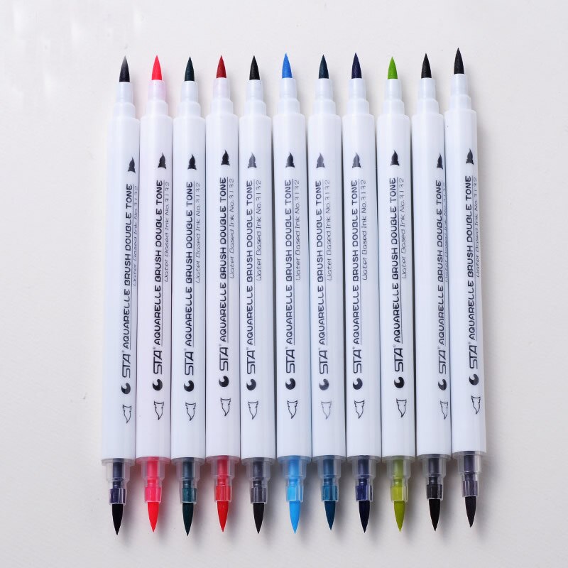 14pcs/28Colors Pen Marker Set Dual Head Sketch Mar... – Grandado