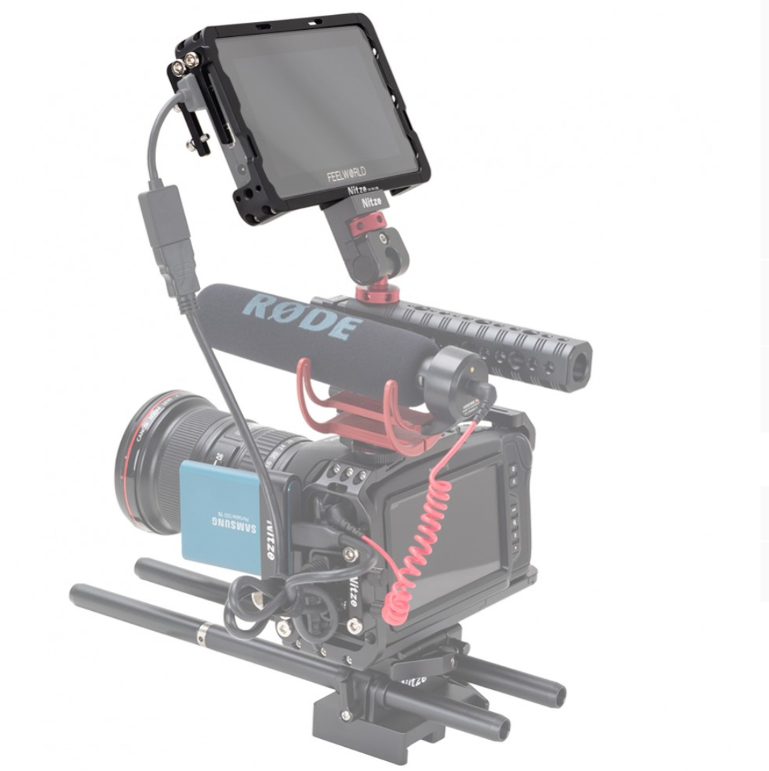 NITZE 5.5 MONITOR CAGE FOR FEELWORLD F6 PLUS MONIT... – Grandado