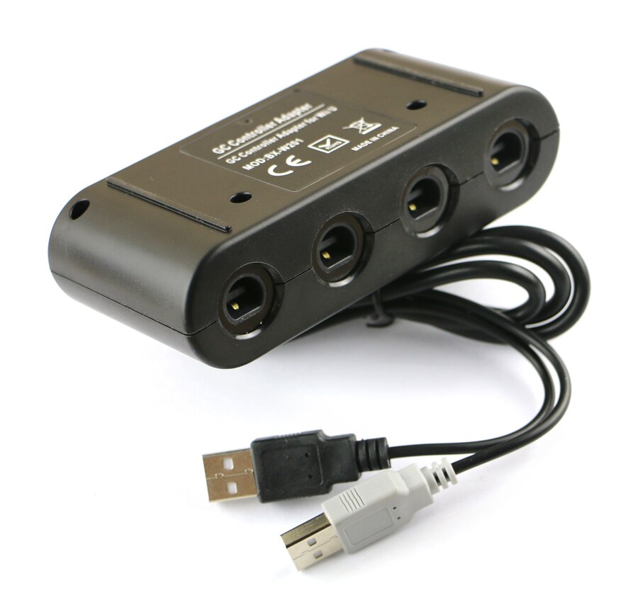 4 Ports for GameCube Controllers Adapter Converter... – Grandado